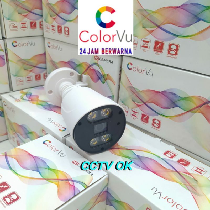Jual KAMERA CCTV COLORVU OUTDOOR >> LENS 5MP FULL HD 1080P | Shopee ...
