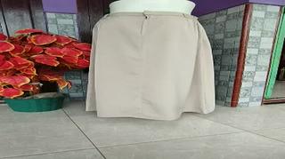 Jual Rok Warna Cream Jumbo Rok Kerja Wanita Rok A Line Panjang Polos ...