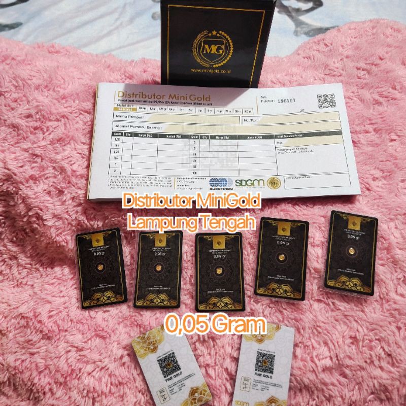 Jual MiniGold 0,05 Gram Koin Emas Mini Murni 24 Karat Logam Mulia Resmi ...