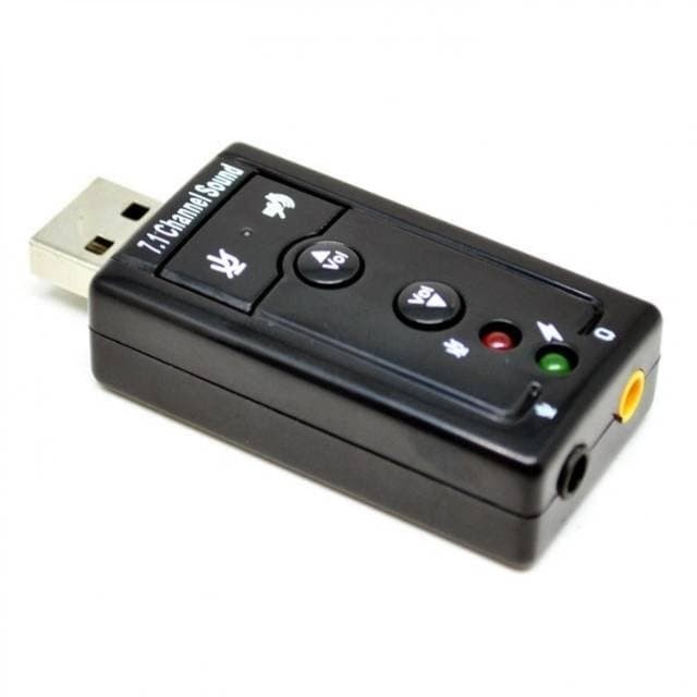 Jual USB sound card 7.1 / usb sound / sound card 7.1 | Shopee Indonesia