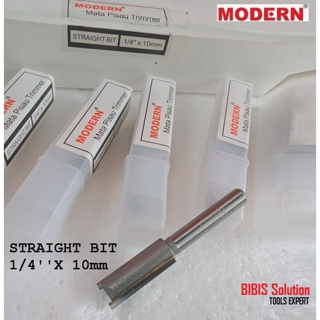 Jual Mata Profil Straight Bit Lurus 10 mm Mata Router Trimmer Lunci ...