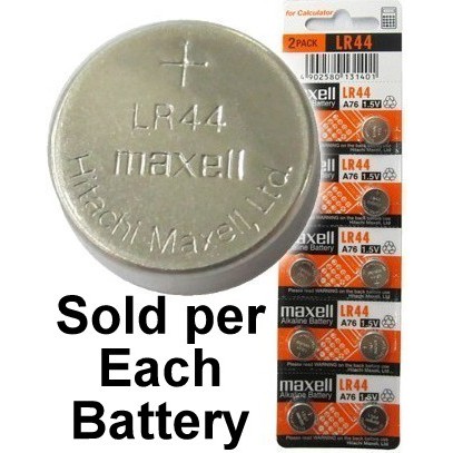 Jual ORIGINAL Baterai Maxell LR44 / AG13 / L1154 / 357 / A76 LR 44 ...