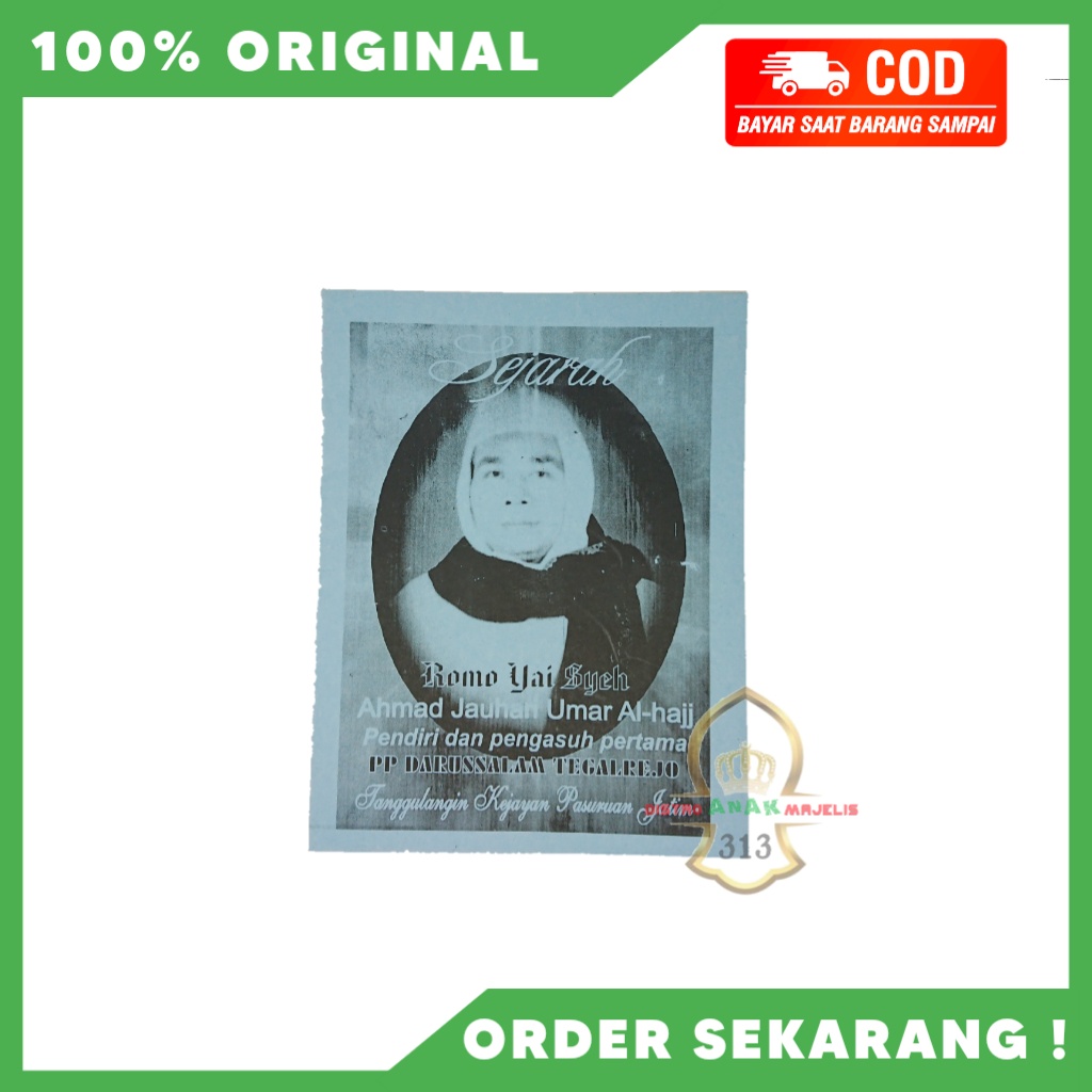 Jual Buku KH Jauhari Umar - Sejarah Romo Yai Syekh Ahmad Jauhari Umar ...