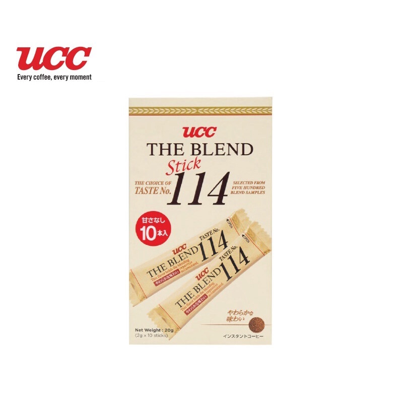 Jual Kopi UCC Ueshima Coffee Blend 114 Instant Coffee 10 x 2 Gram ...