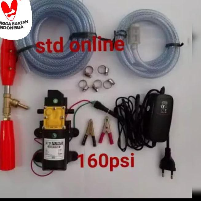 Jual STEAM DC 160 PSI KOMPLIT SIAP PAKAI CUCI MOBIL MOTOR AC X0V4 ...