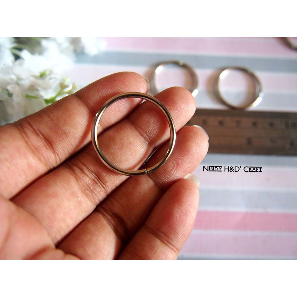 Jual Ring Besi 3 cm isi 100piece - Ring Besi 3cm - Ring 3cm Nikel ...