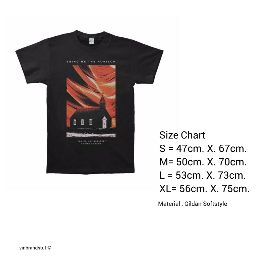 Jual Bring Me The Horizon BMTH Tshirt / Kaos / Baju Official Merch Band ...