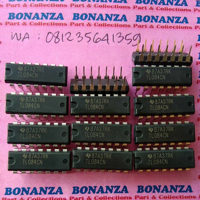 Jual quad op amp TL084CN original texas instrument tl084 | Shopee Indonesia