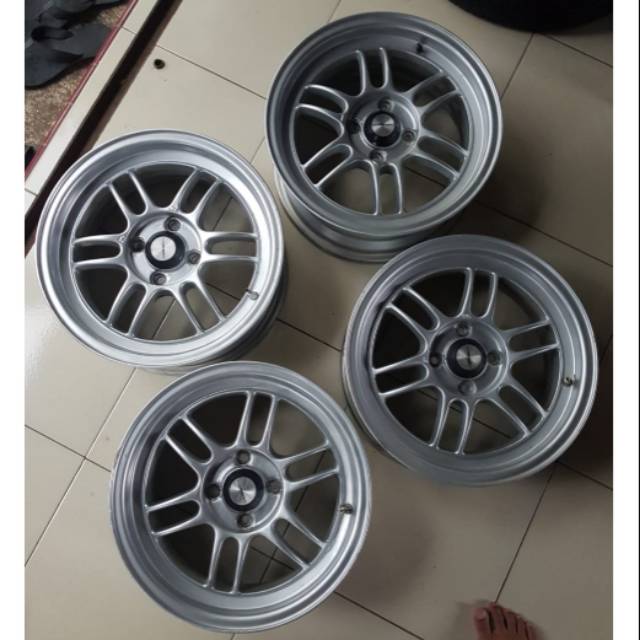 Jual Velg Model Enkei Rpf1 rep Murah 4x100 R15 6,5" mobil avanza xenia corolla vios dll | Shopee ...
