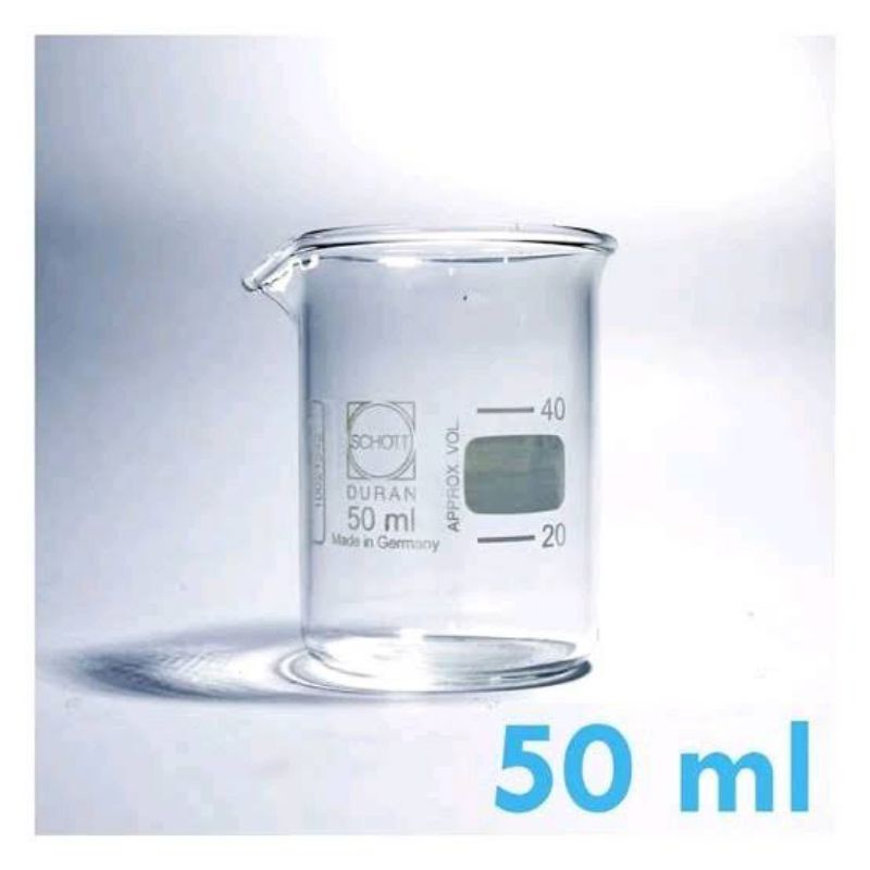 Jual Beaker Glass 50 ml DURAN | Shopee Indonesia