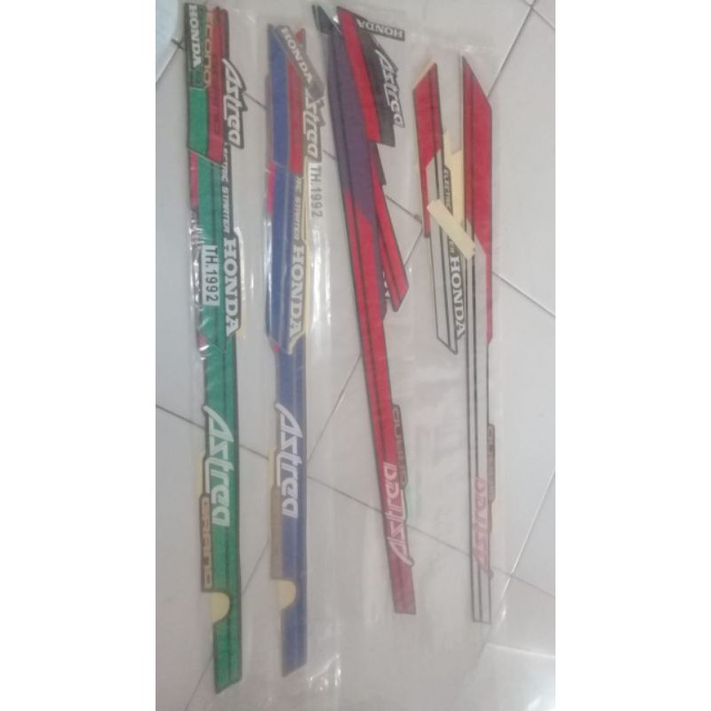 Jual sticker body motor grand tahun 1992 berbagai macam warna | Shopee ...