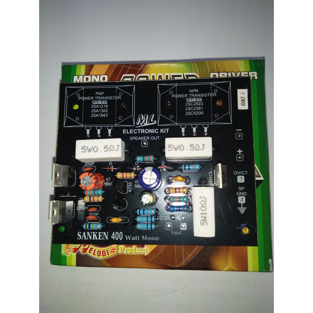 Jual Kit Driver Amplifier Power Ampli 400W 400 W Mono Berkualitas ...