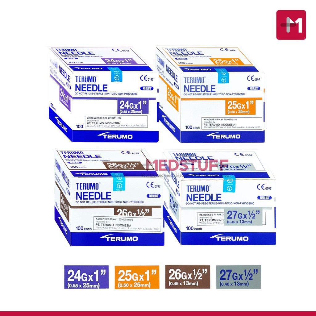 Jual Needle Terumo Jarum Terumo | Shopee Indonesia