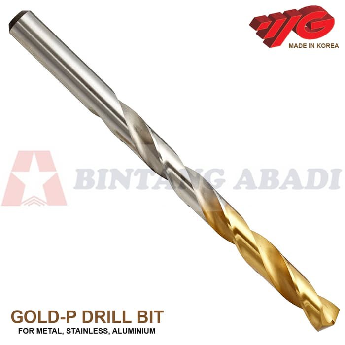 Jual YG-1 Korea Mata Bor 16.0 mm Metal HSS Gold Drill Bit (Besi ...