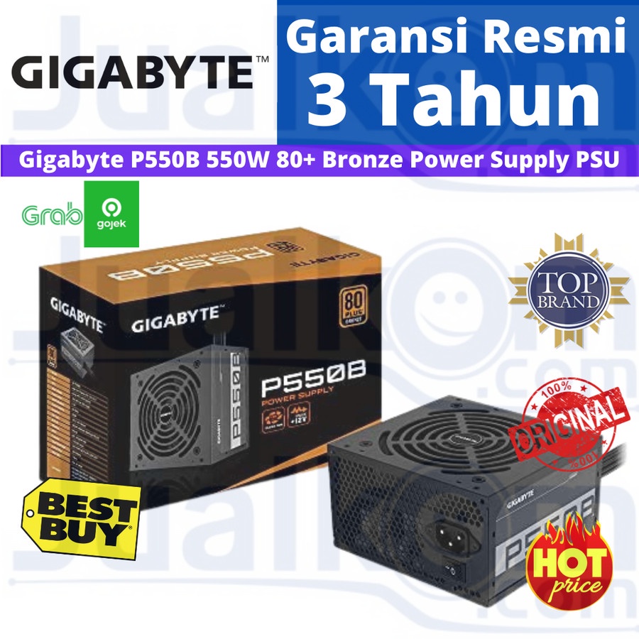 Jual Gigabyte P550B 550W 80+ Bronze Power Supply PSU | Shopee Indonesia