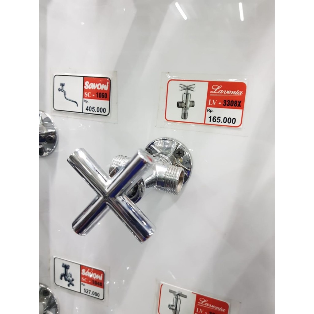 Jual KRAN AIR DOUBLE LAVENIA LV 3308 X | Shopee Indonesia