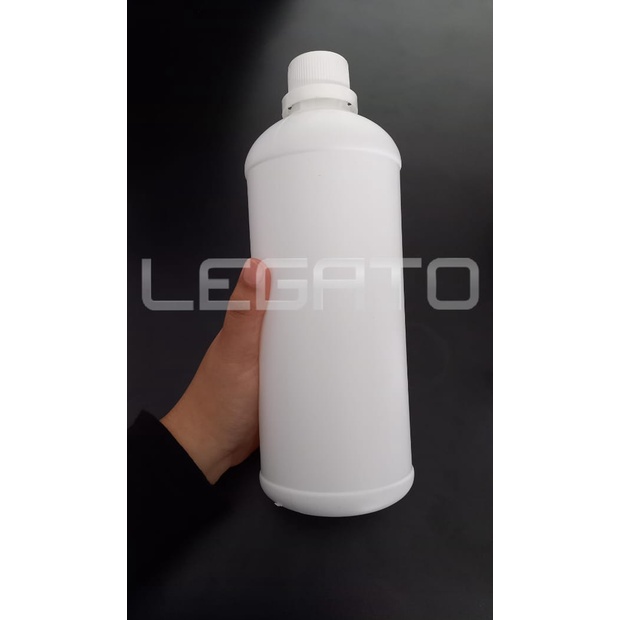 Jual Botol 1 Liter putih / Botol 1 Liter Plastik plus tutup universal ...