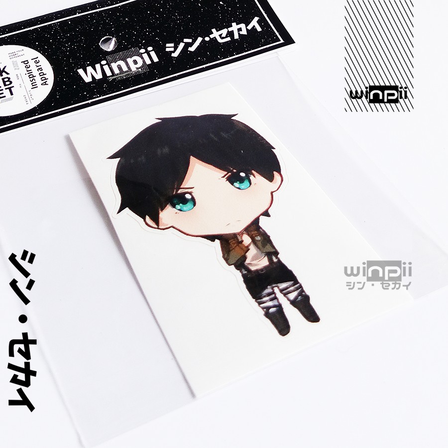 Jual Stiker / Sticker Eren Anime Attack On Titan | Shopee Indonesia