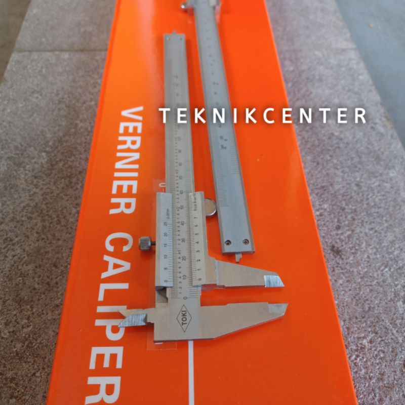 Jual TOKI Sigmat Manual 12 Inch Jangka Sorong Vernier Caliper 300 Mm Original Japan | Shopee ...