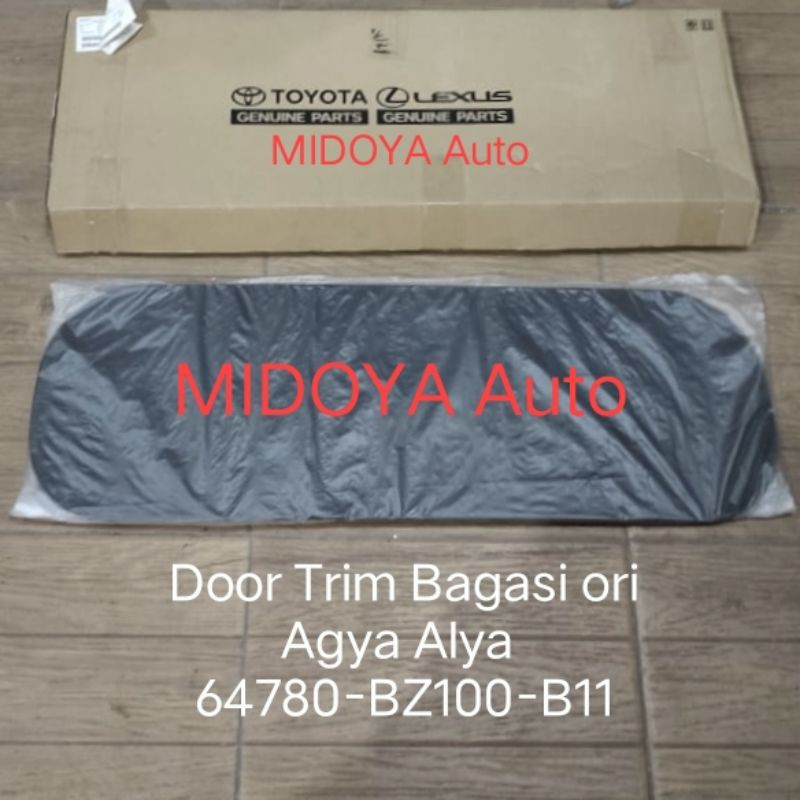 Jual Door Trim Doortrim Bagasi Agya Wigo Alya 2012-2021 ori 64780-BZ100 ...