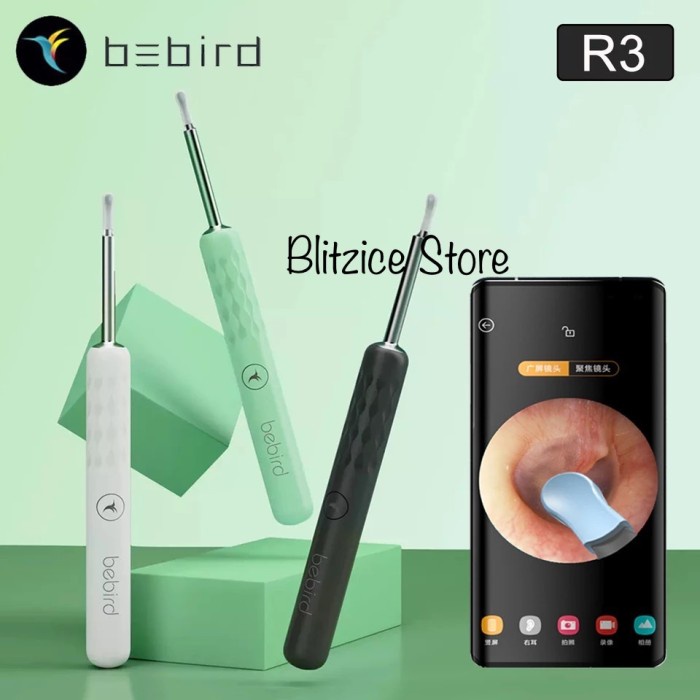 Jual Original Bebird R3 Smart Visual Ear Stick Pembersih Telinga Kamera ...