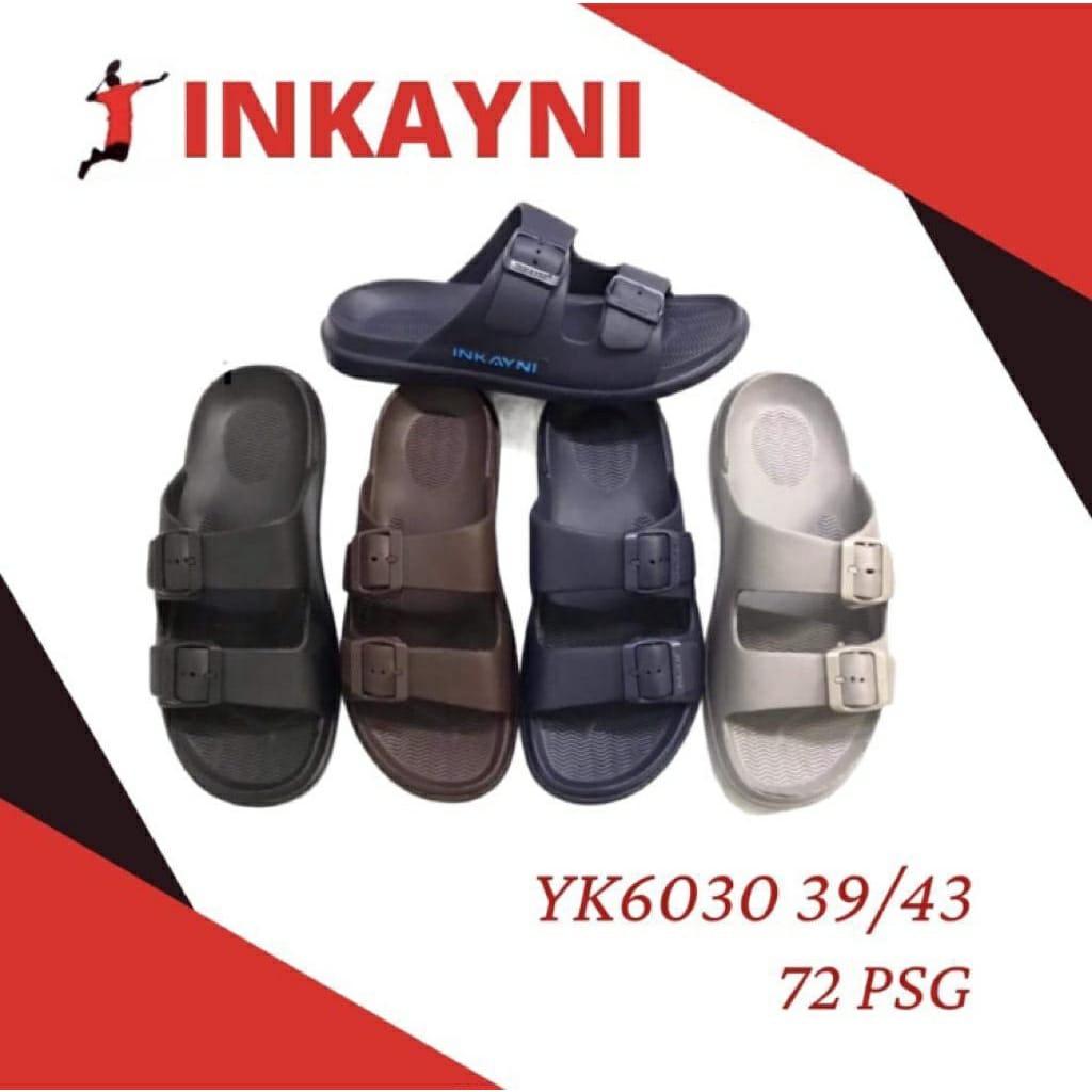 Jual Sandal Selop Karet Pria / Wanita Sandal Slide Cowok Cewek ukuran ...