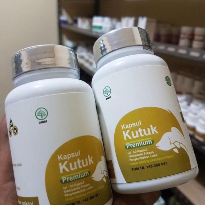 Jual KAPSUL KUTUK PREMIUM 100% ASLI EXTRAK ALBUMIN IKAN GABUS | Shopee Indonesia