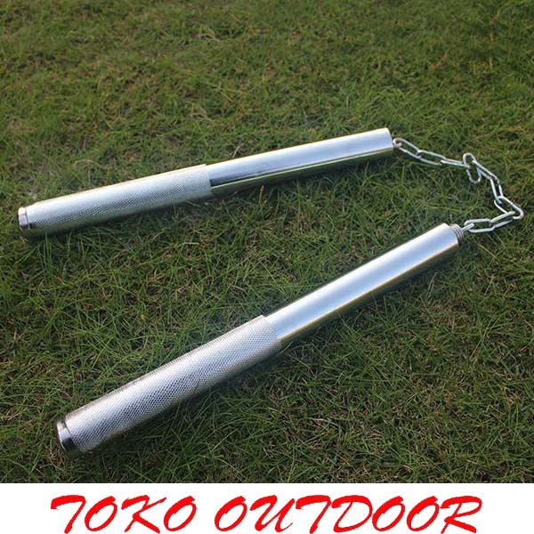 Jual Double Stick/Nunchaku Besi/Ruyung/Tongkat Baton Sambung Full ...