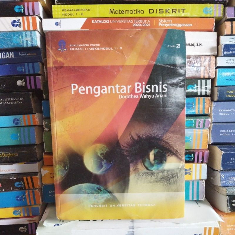 Jual Buku materi pokok Pengantar Bisnis UT. Buku universitas terbuka. mAt | Shopee Indonesia