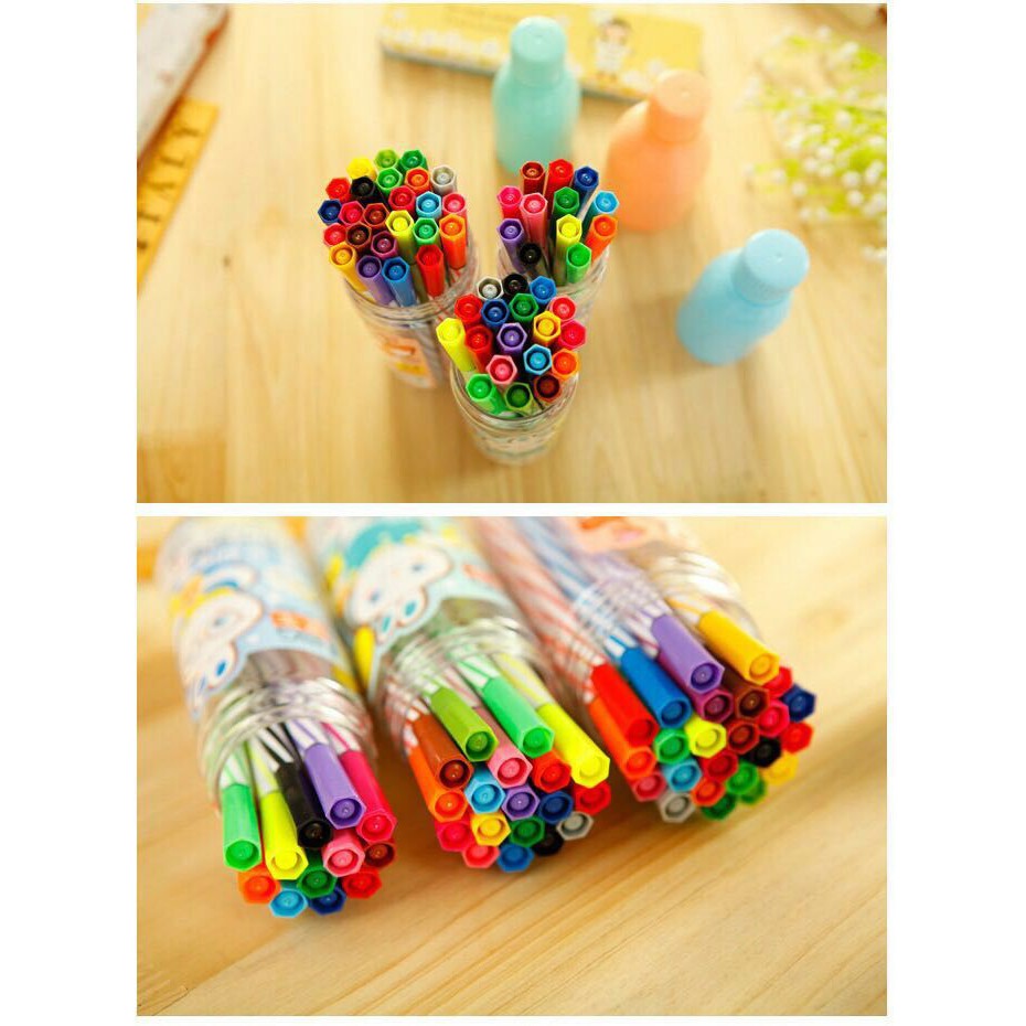 Jual Spidol Warna / Pen Colour Kelinci Lucu 18 Pcs | Shopee Indonesia