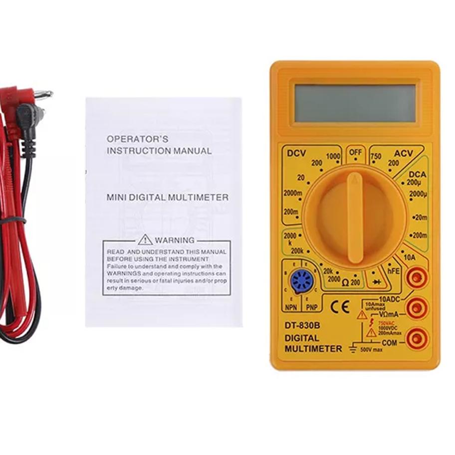 Jual Big Sale Multimeter Digital DT830B Tester/ DT-830B Tofuda Model ...