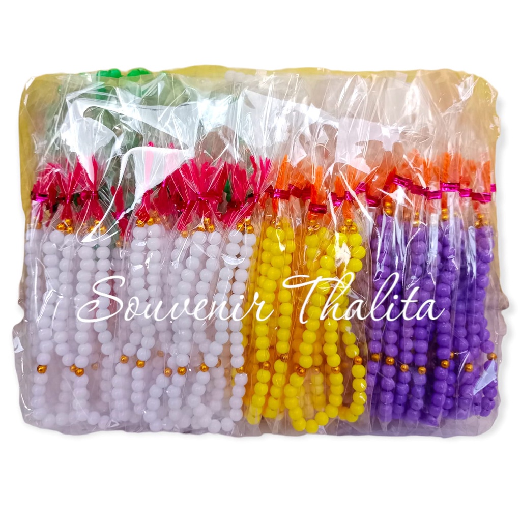 Jual Souvenir Tasbih Mutiara kemas plastik dan bonus kartu ucapan ...
