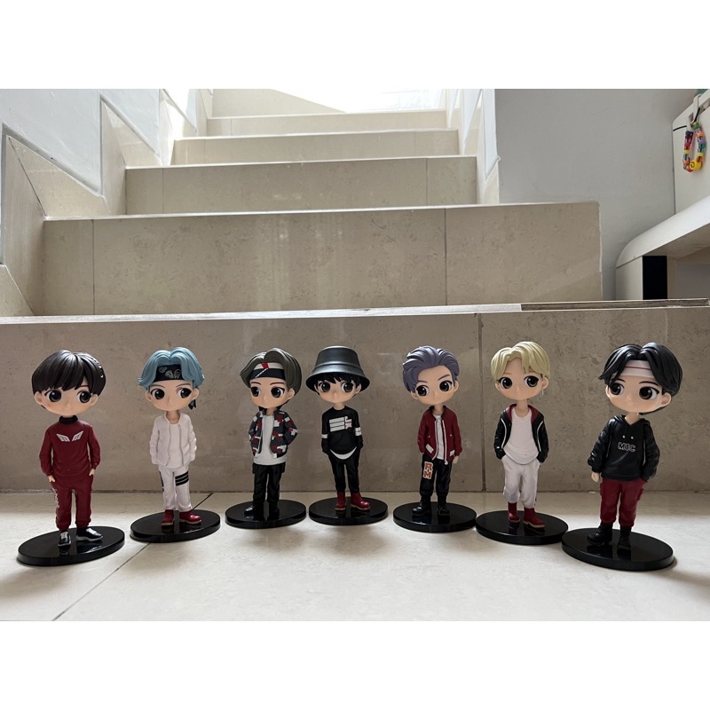 Jual Tiny tan figure BTS 15cm UNOFFICIAL (korean production) IMPORT 1SET | Shopee Indonesia
