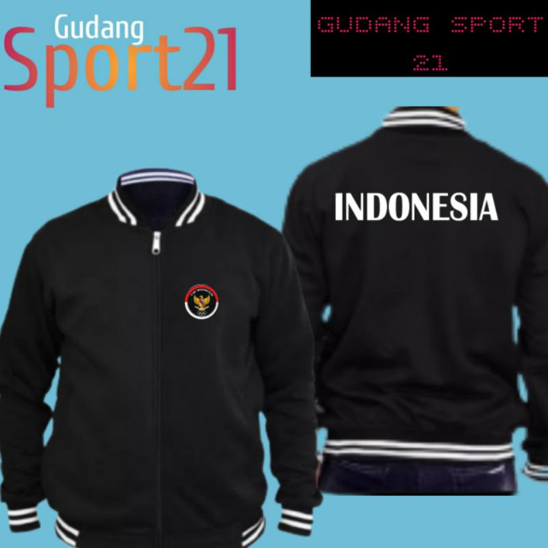 Jual jaket baseball timnas indonesia jaket timnas indonesia | Shopee ...