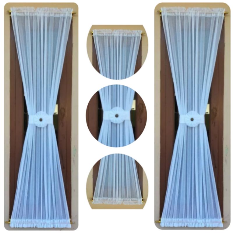 Jual vitrase gorden jendela minimalis spiral gorden pintu vitrase kupu ...