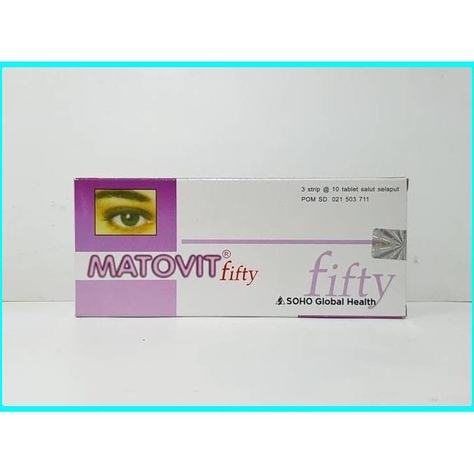 Jual Matovit Fifty Box Isi 30 Tablet | Shopee Indonesia