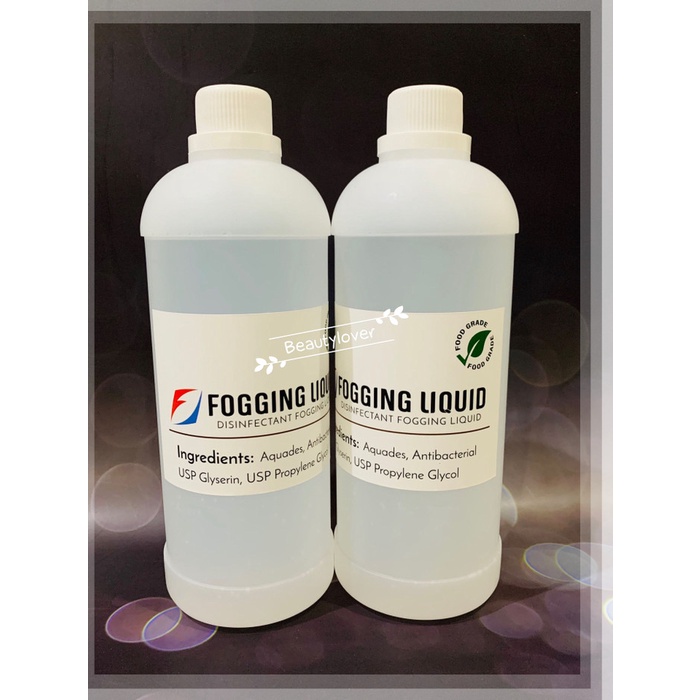 Jual Fogging Liquid Disinfectant Cairan 1 Liter Food Grade | Shopee ...