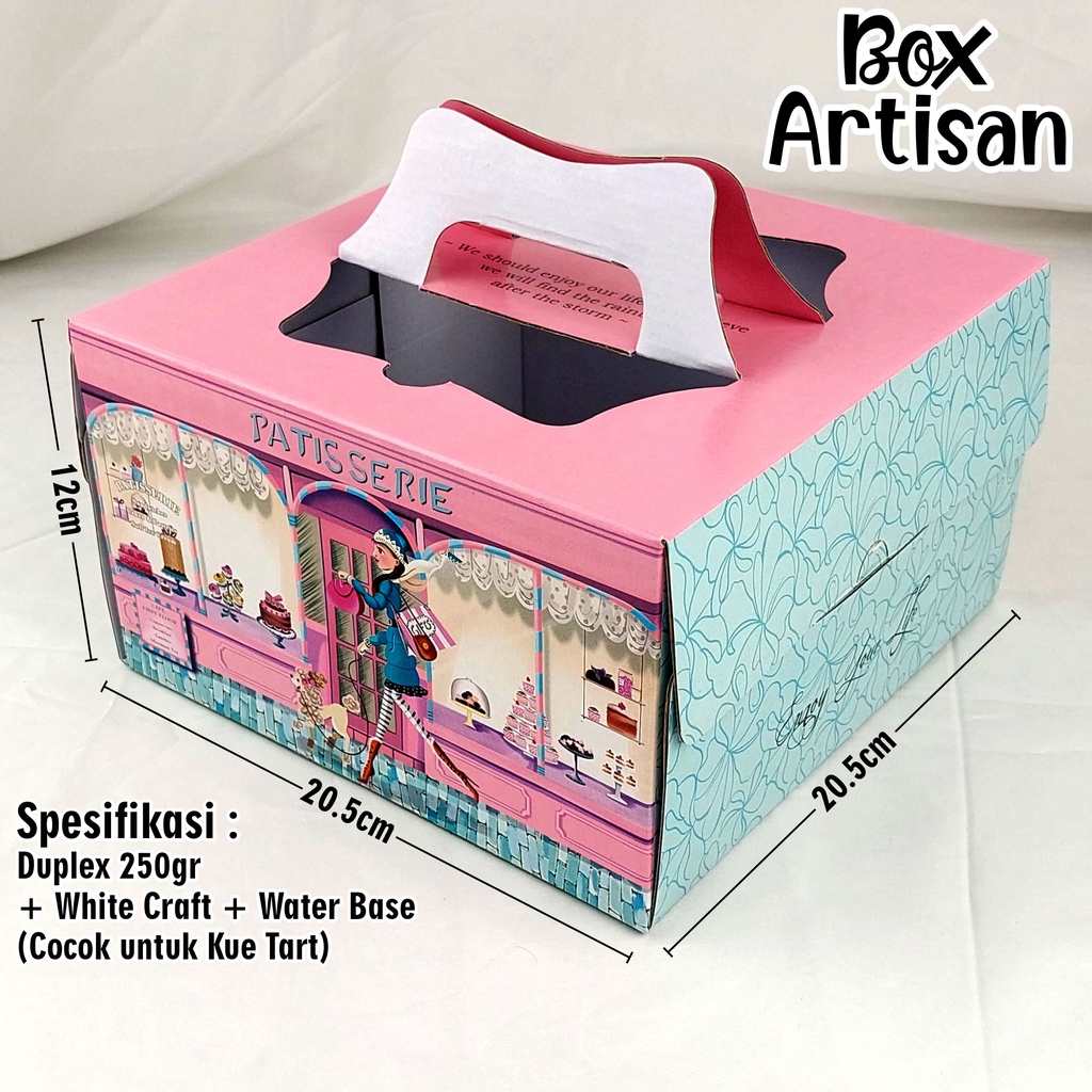 Jual Box Artisan / Box Kue (1 Bal 24 Pcs) | Shopee Indonesia