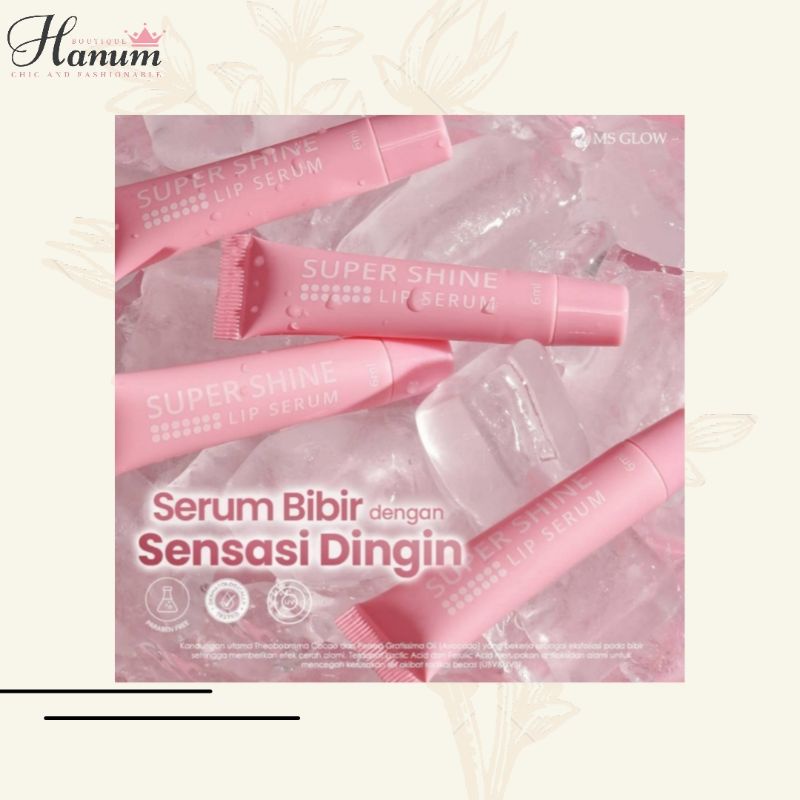 Jual Lip Serum Super Shine MS Glow / Pencerah Bibir / Pink alami | Shopee Indonesia
