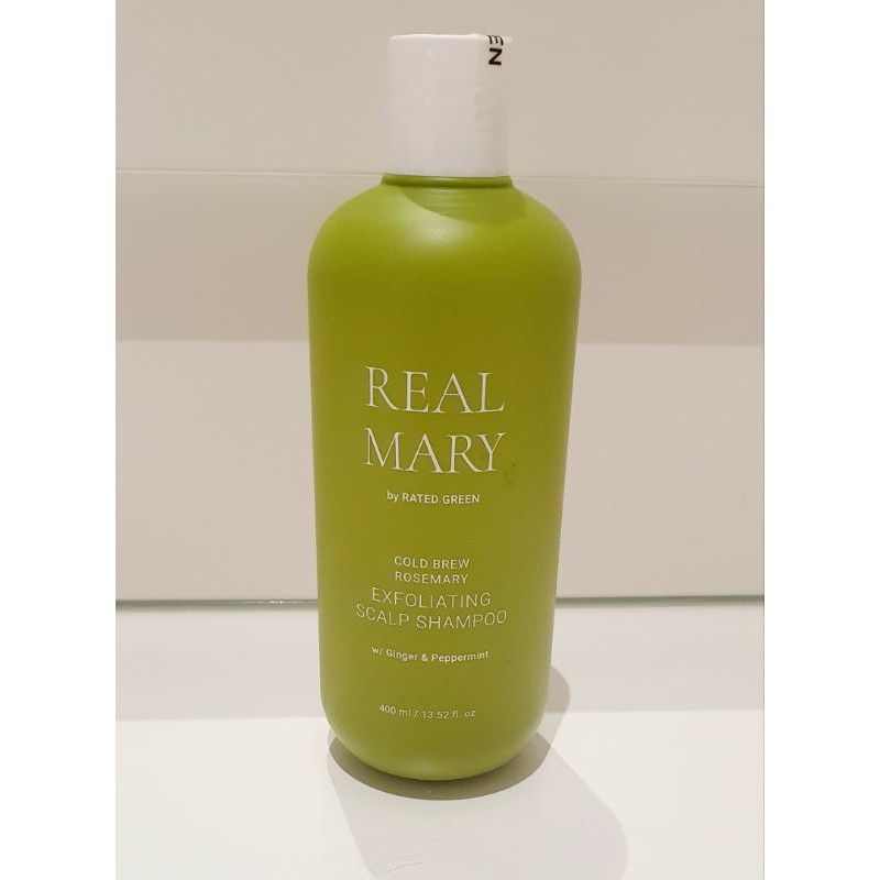 Jual Rated Green Real Mary Exfoliating Scalp Shampoo | Shopee Indonesia
