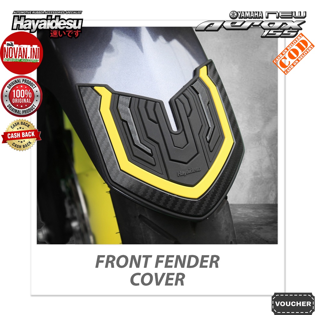 Jual New AEROX Connected 2021-2024 Front Fender Body Protector Cover ...