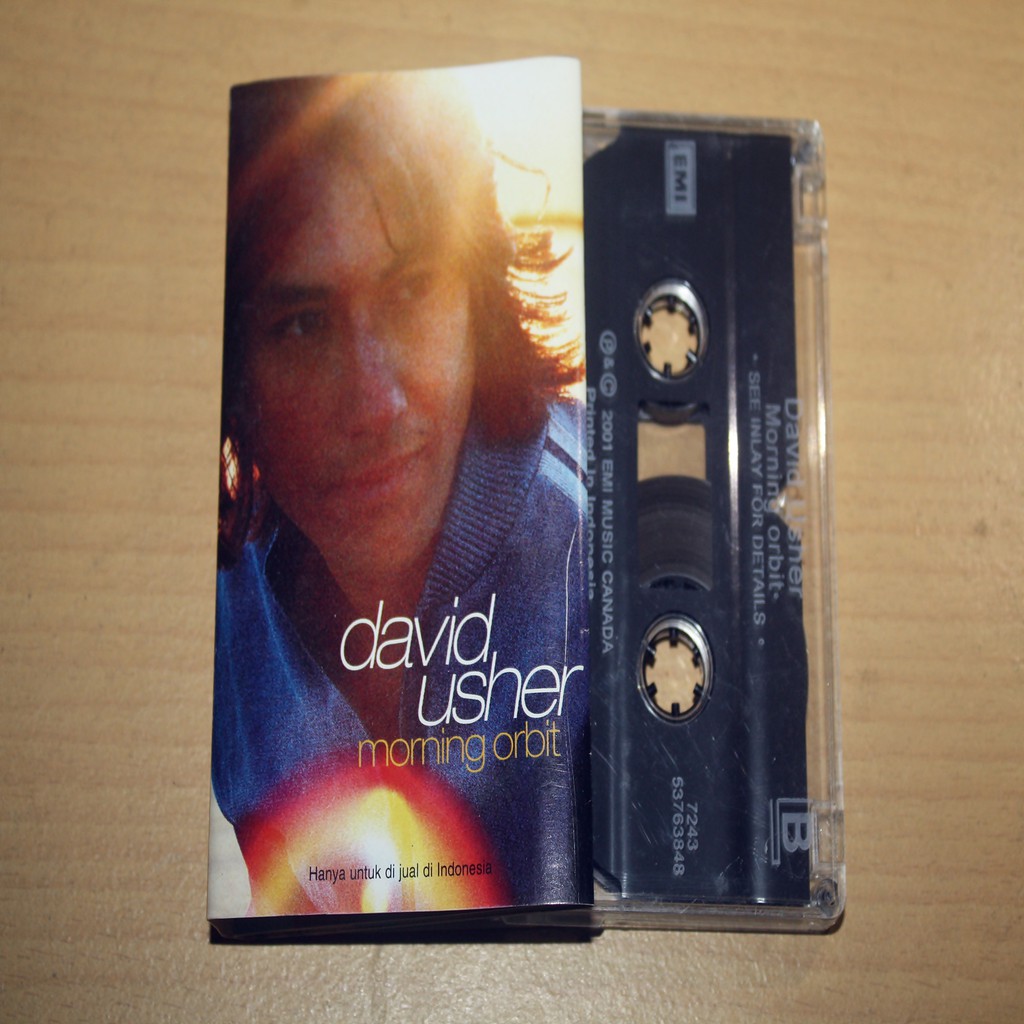 Jual kaset pita david usher - morning orbit | Shopee Indonesia