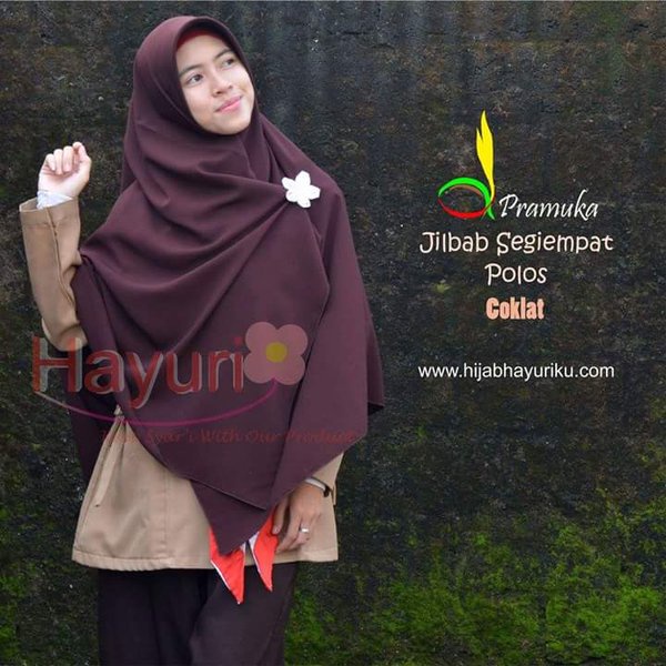 Jual Jilbab Segi Empat Kerudung Cewek Untuk Anak Sekolah dan Pondok ...