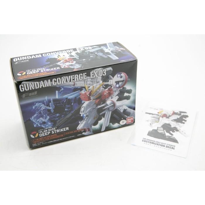 Jual Ormed | Fw Converge Ex03 Plan 303 Gundam Deep Striker With Waterslide Decal | Shopee Indonesia