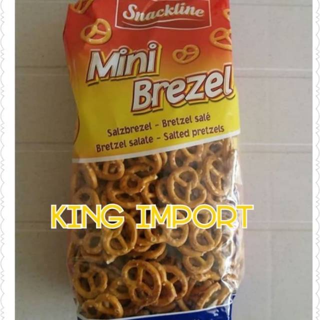 Jual Gunz Snackline Mini Brezel 300gram/Pretzel mini Snack line ...
