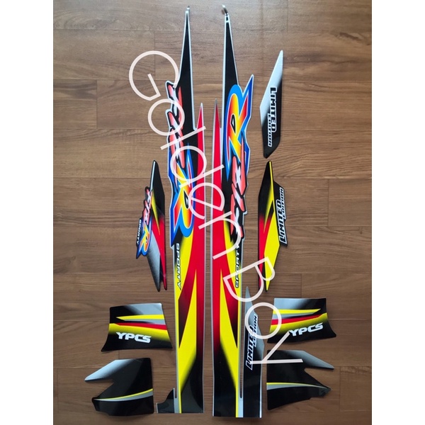 Jual Stiker Sticker Striping lis list body polet motor Yamaha Fizr Fiz ...