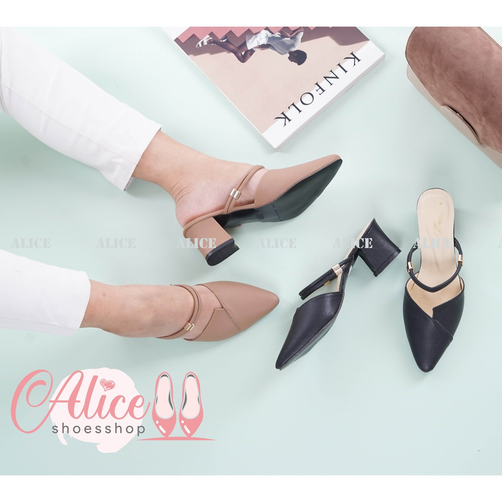 Jual Alice NOVA - Terbaru High Heels Tahu Tinggi 5cm hitam mocca ...