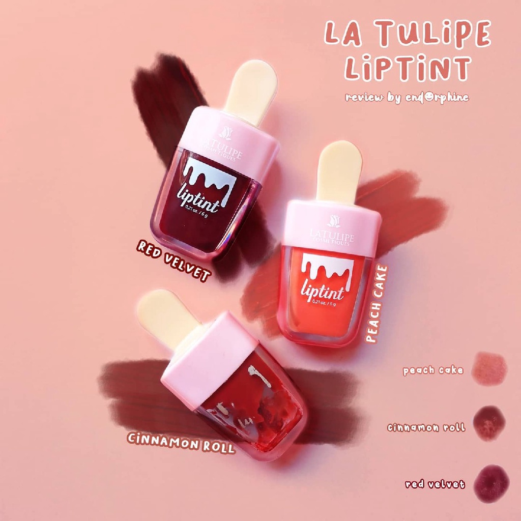 Jual La Tulipe Latulipe Lip Tint Super Stain | Shopee Indonesia