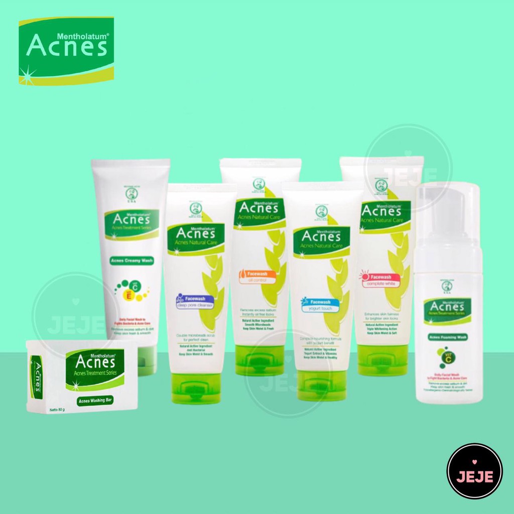 Jual Acnes Face Wash Series | Creamy Foam Foaming Washing Bar | Shopee ...