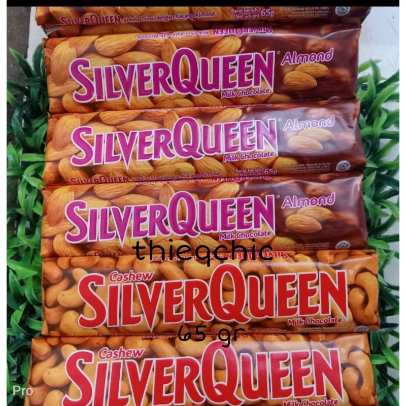 Jual SILVERQUEEN 62gr Exp Maret 2023 ( kemasan baru ) | Shopee Indonesia